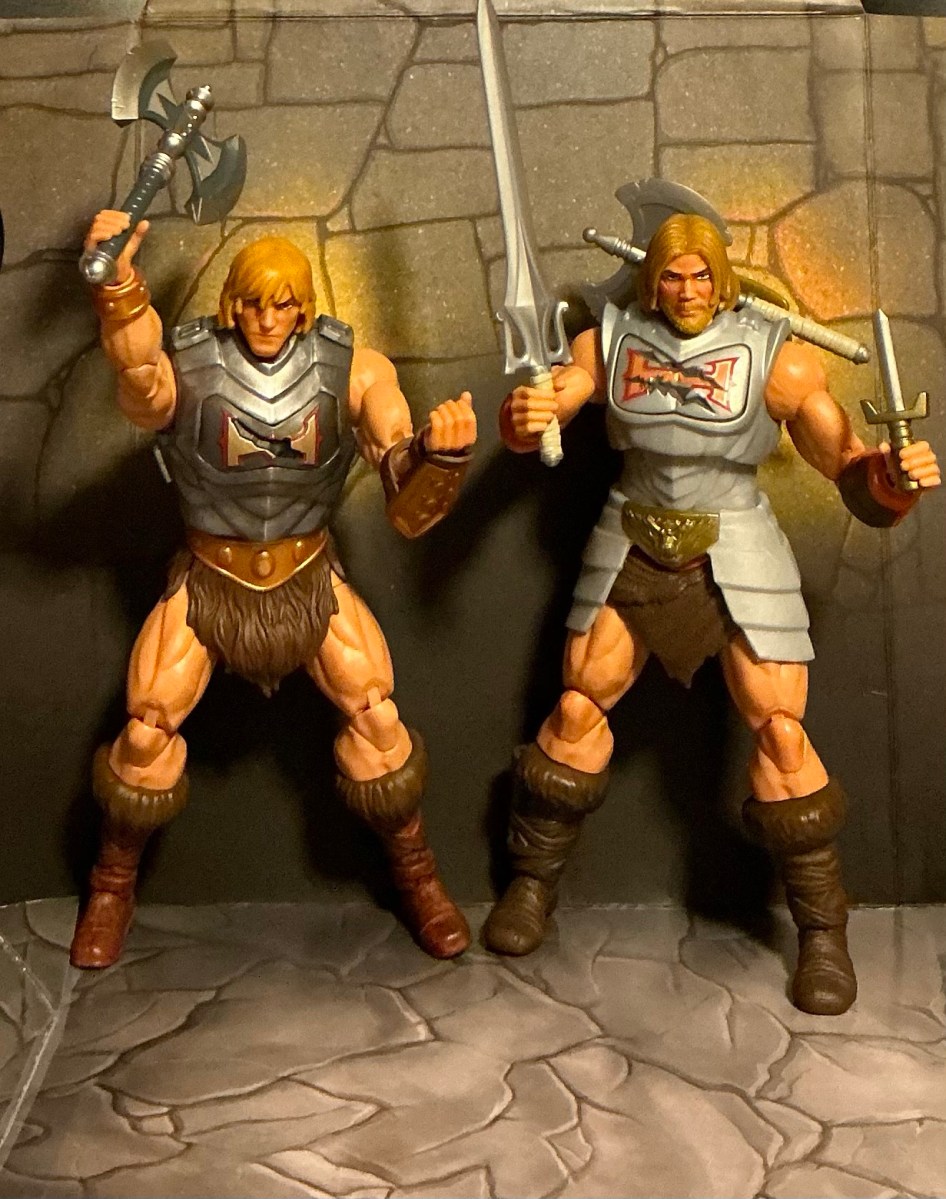 Action Figure Showdown-MASTERVERSE Battle Armor He-Man (He-Men ...