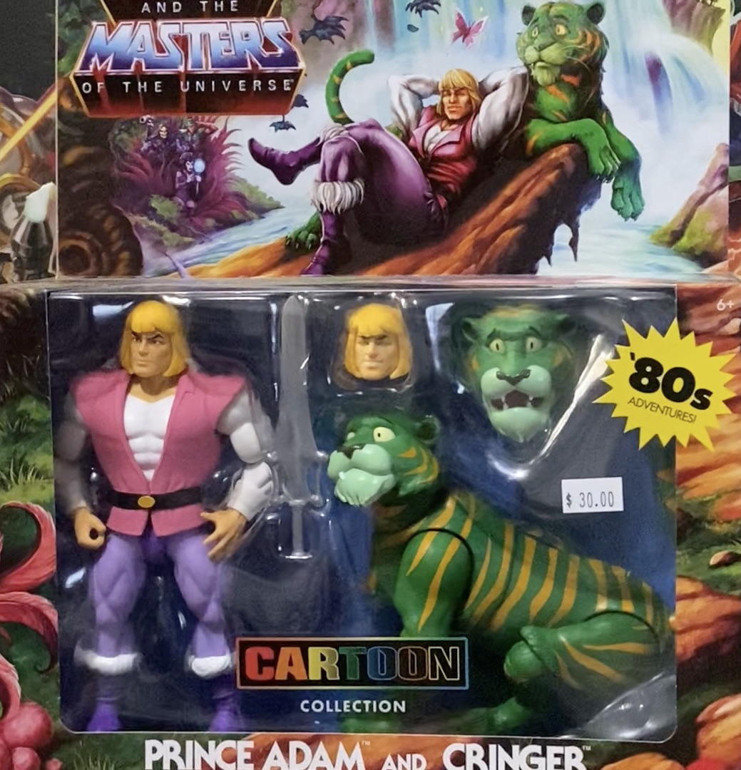 MOTU Origins Cartoon Collection Prince Adam and Cringer- SpartanNerd ...